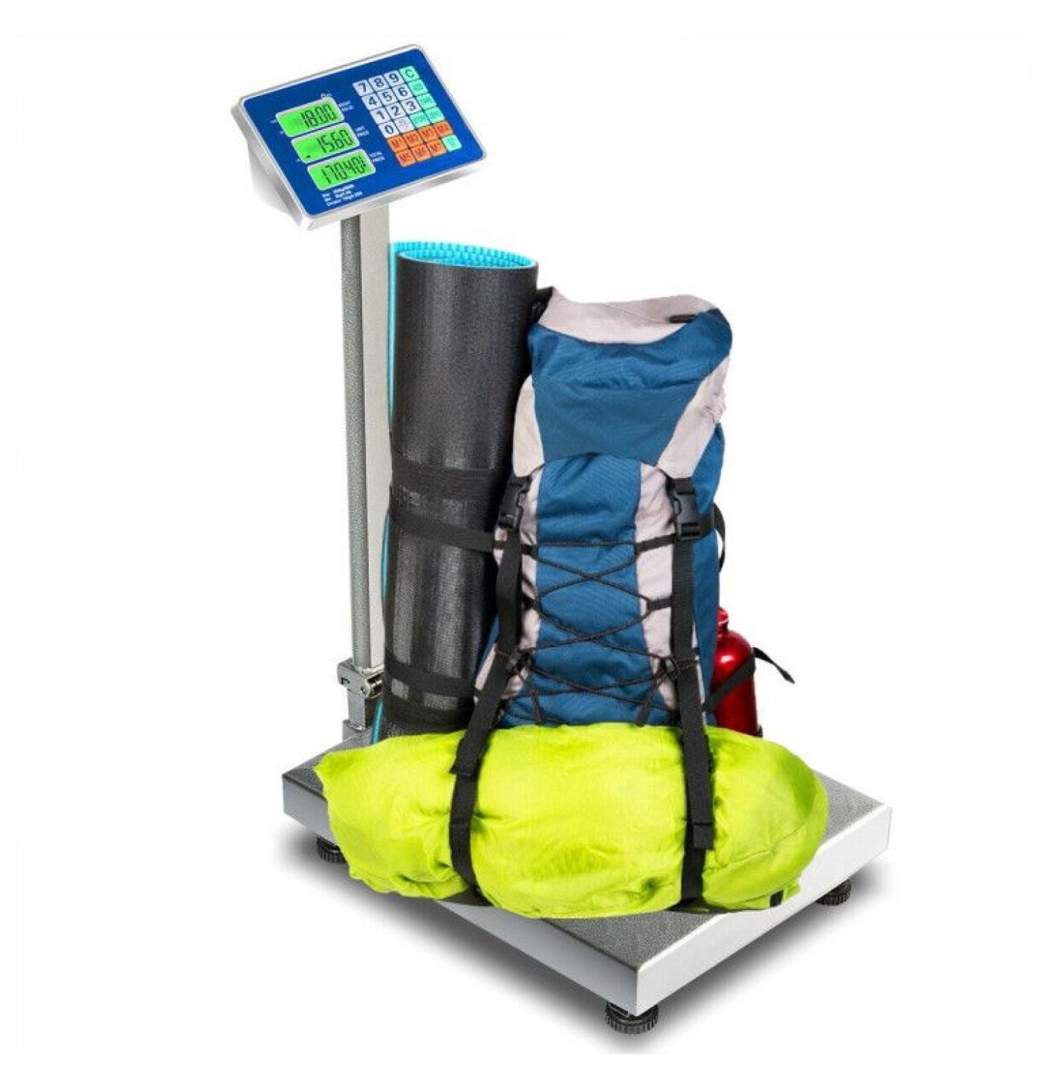 660 lbs Weight Platform Scale Digital Floor Folding Scale as show ...