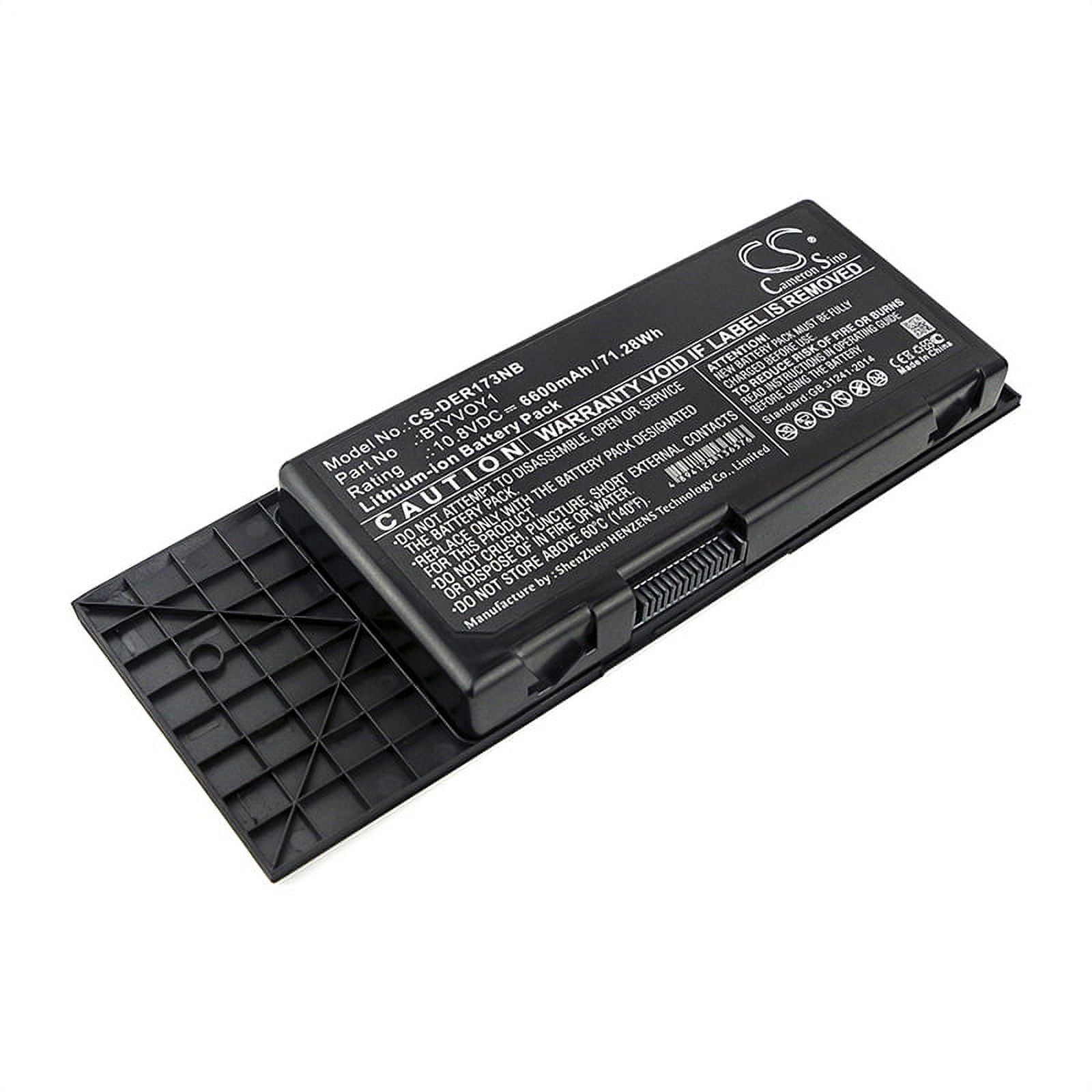 6600mAh BTYVOY1 Battery for DELL Alienware M17x R4 Alienware M17x R3 ...