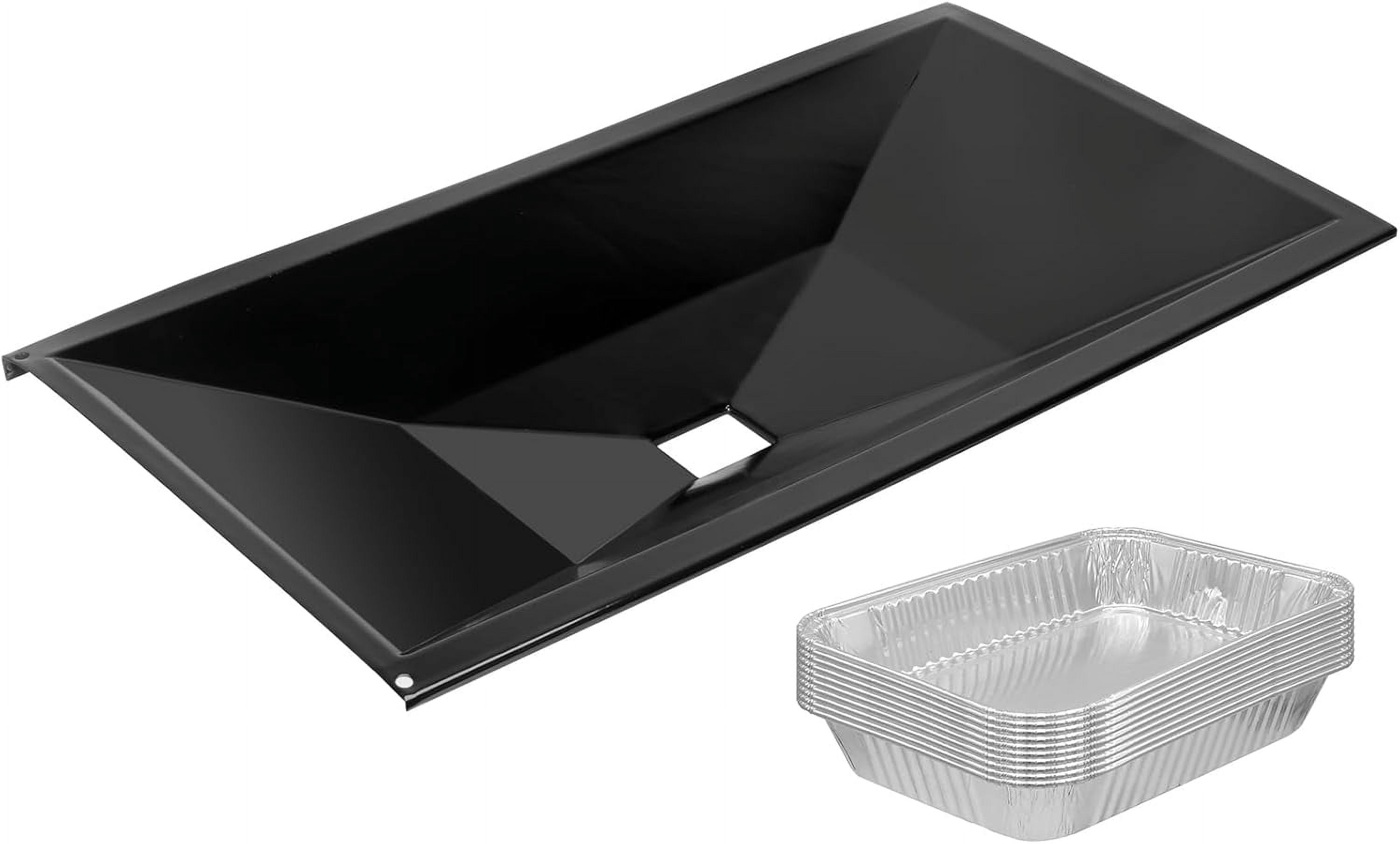 66035 Drip Pan w/ 6415 Aluminum Foil Grease Tray Liners for Weber GS4 ...