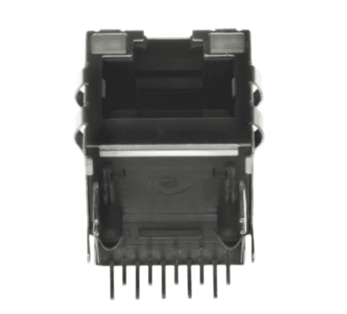 6605814-6 Connector Jack 1 Port RJ45Through Hole 10/100/1000 Base-T ...