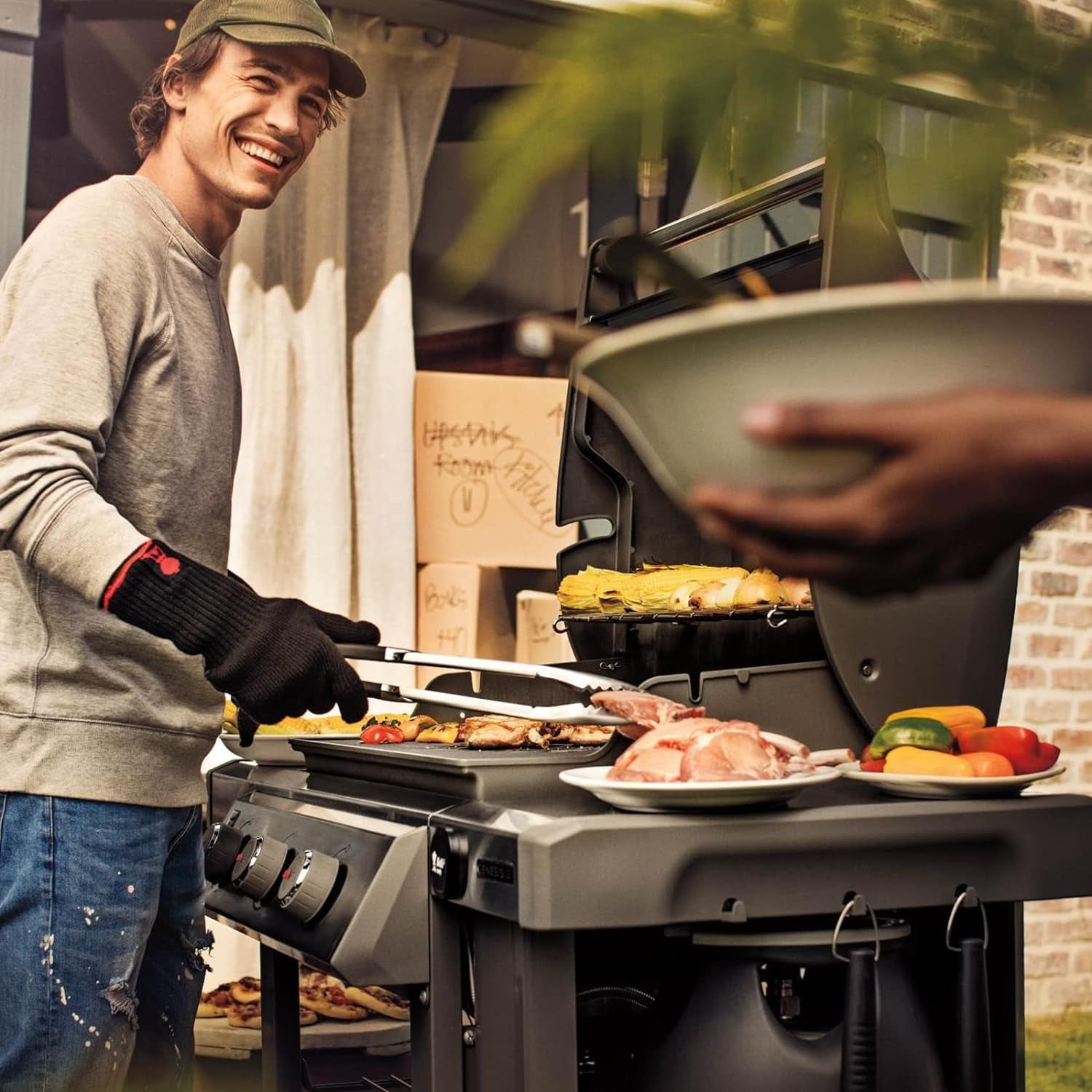 66096 18 7/8 inch Cast Iron Cooking Grates Replacement for 2 6 burner ...