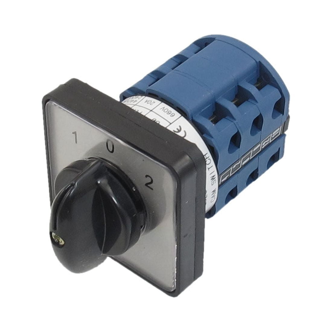 660V 20A 12 Terminals 3 Positions Rotary Selector Cam Changeover Switch ...