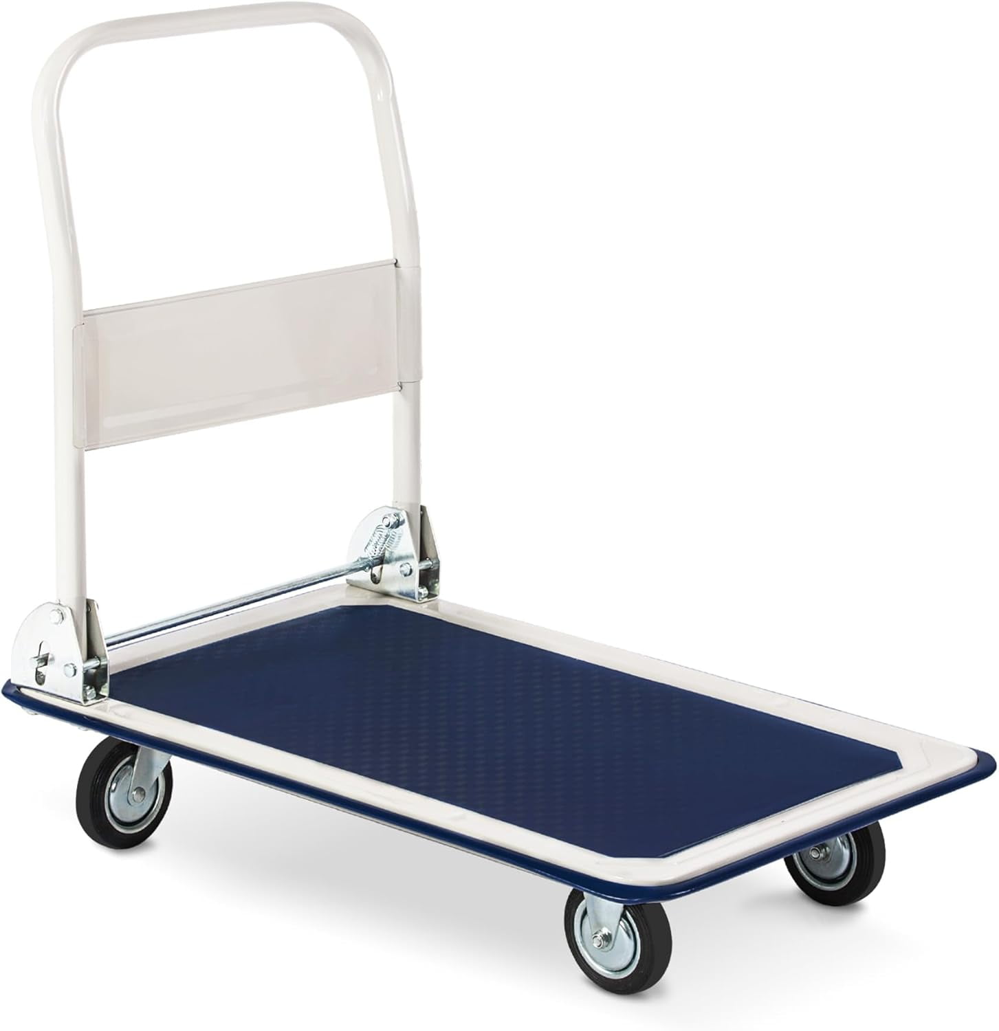 660lb Foldable Push Cart Dolly, Flatbed cart Truck Push Dolly Moving ...