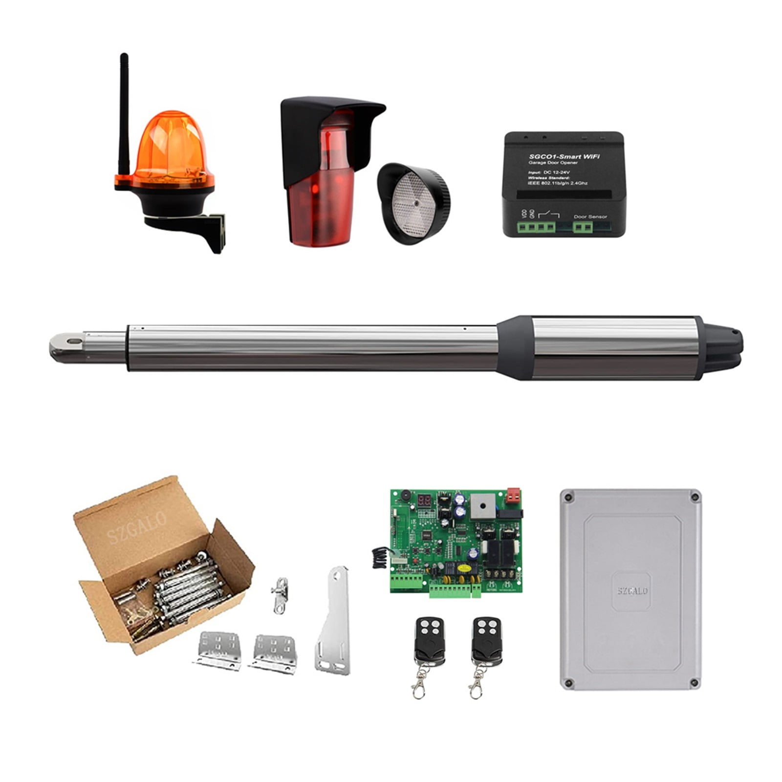 (660lb) Single Swing Automatic Gate Opener Kit Suitable For Opening ...