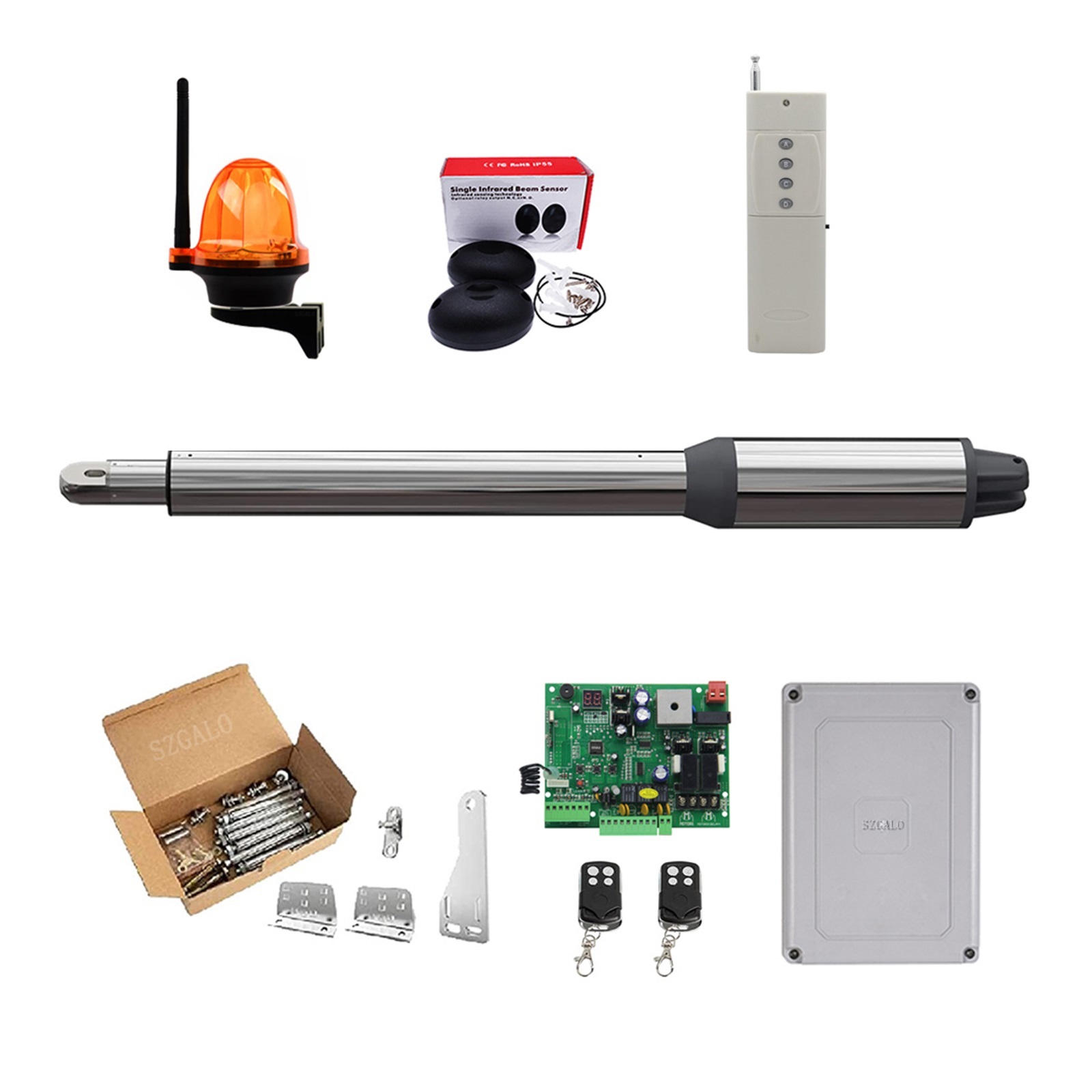 (660lb) Single Swing Automatic Gate Opener Kit Suitable For Opening ...