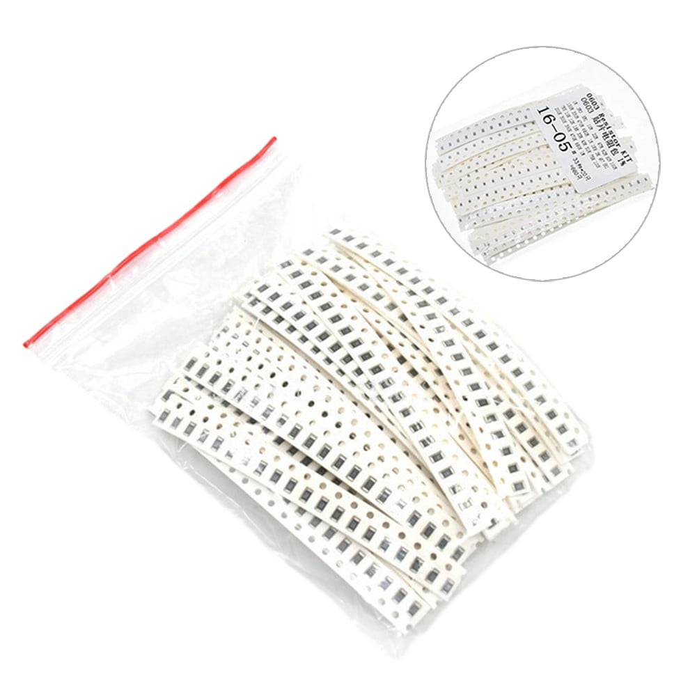 660pcs 0603 SMD Resistor Kit Chip Resistors Combination Set Metal Film ...