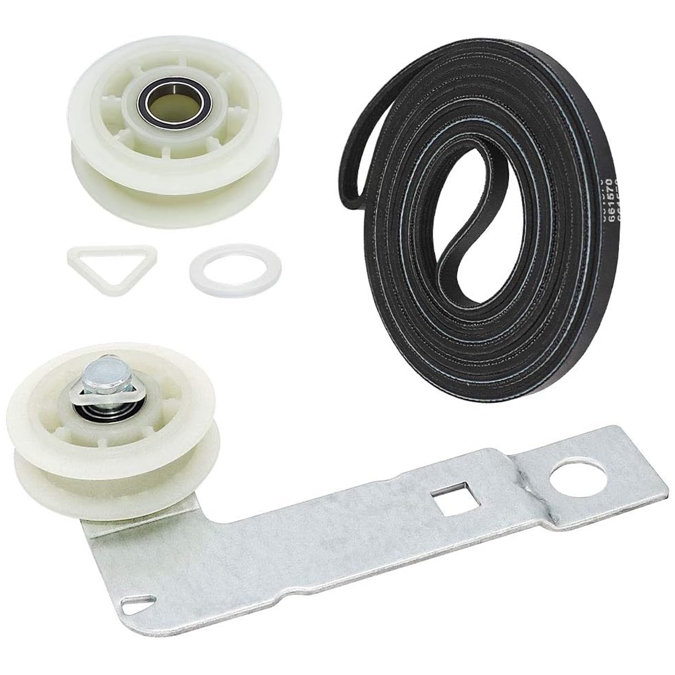 661570 & 279640 & W10837240 Dryer Idler Pulley Assembly with Bracket ...