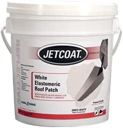 66221 White Elastomeric Roof Patch, Long-Lasting Spot Coat and Sealant ...