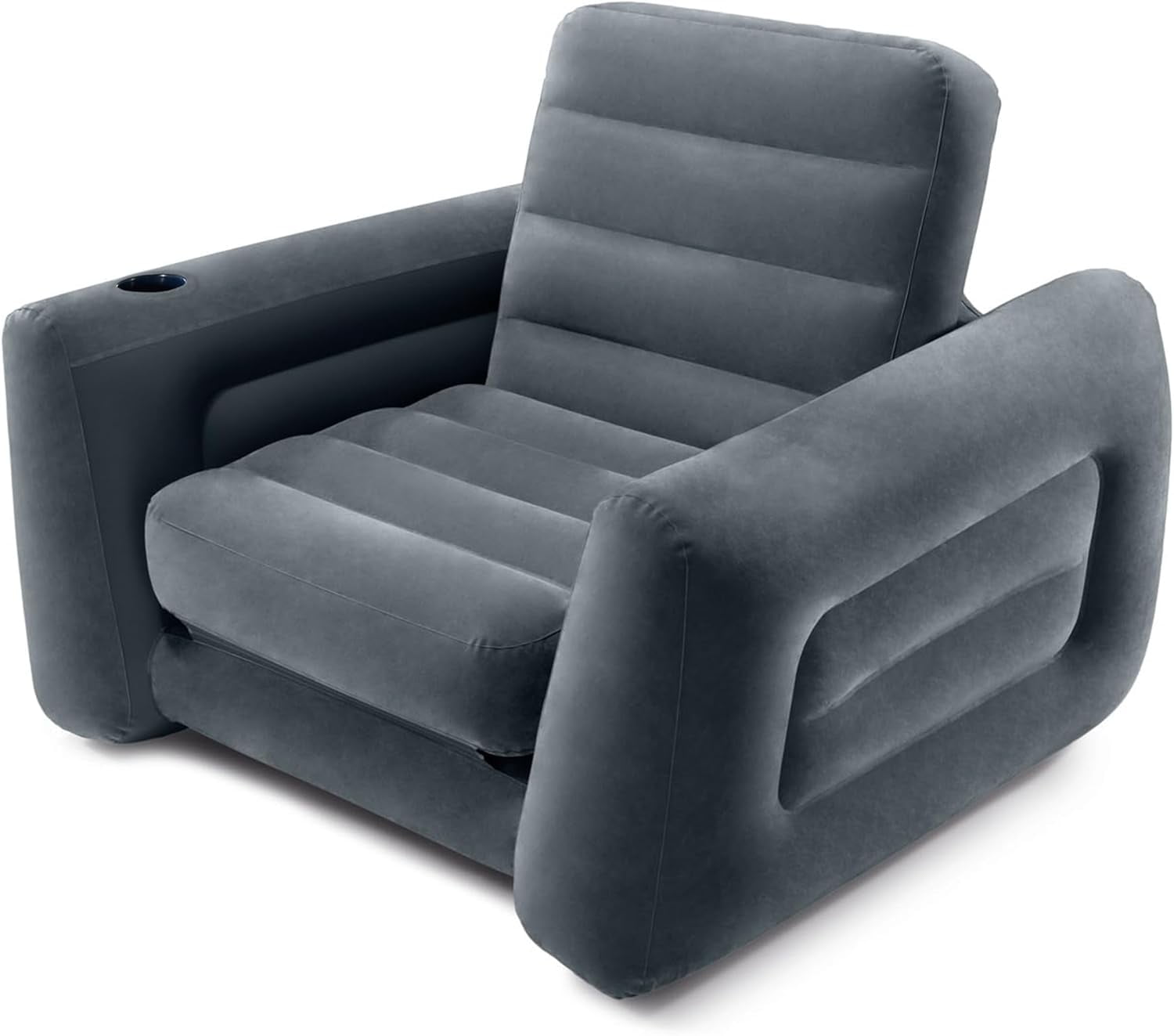 66551EP Inflatable Pull-Out Chair: Built-in Cupholder – Velvety Surface ...