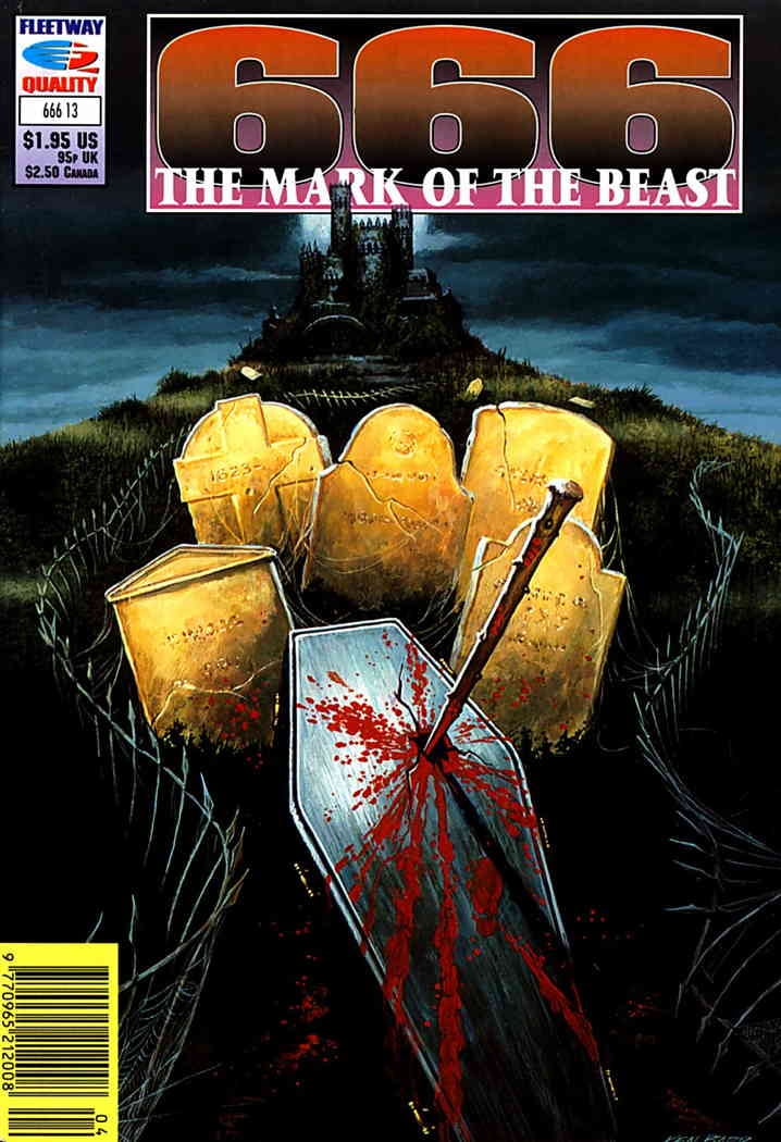 666: The Mark of the Beast #13 VF ; Fleetway Quality Comic Book ...