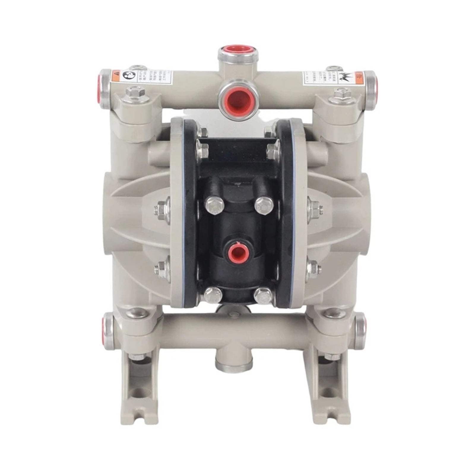 66605J-344 1/2" Nitrile Aodd Air Operated Diaphragm Pumps/ Pp Pneumat ...