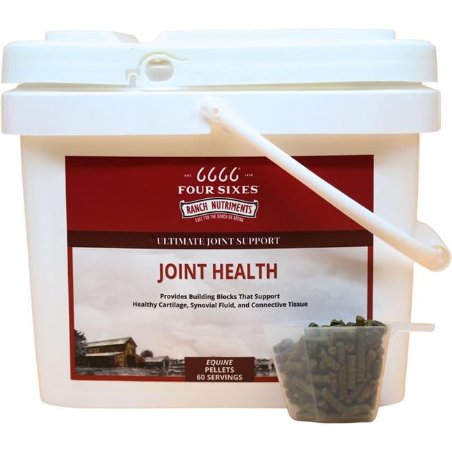 6666 Equine Supplements RNJOINT60 6666 Joint Health Pellets - 13.3 lbs ...