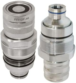 6680018 6679837 Hydraulic Quick Coupler Kit ΦTHR46mm Female&Male ...