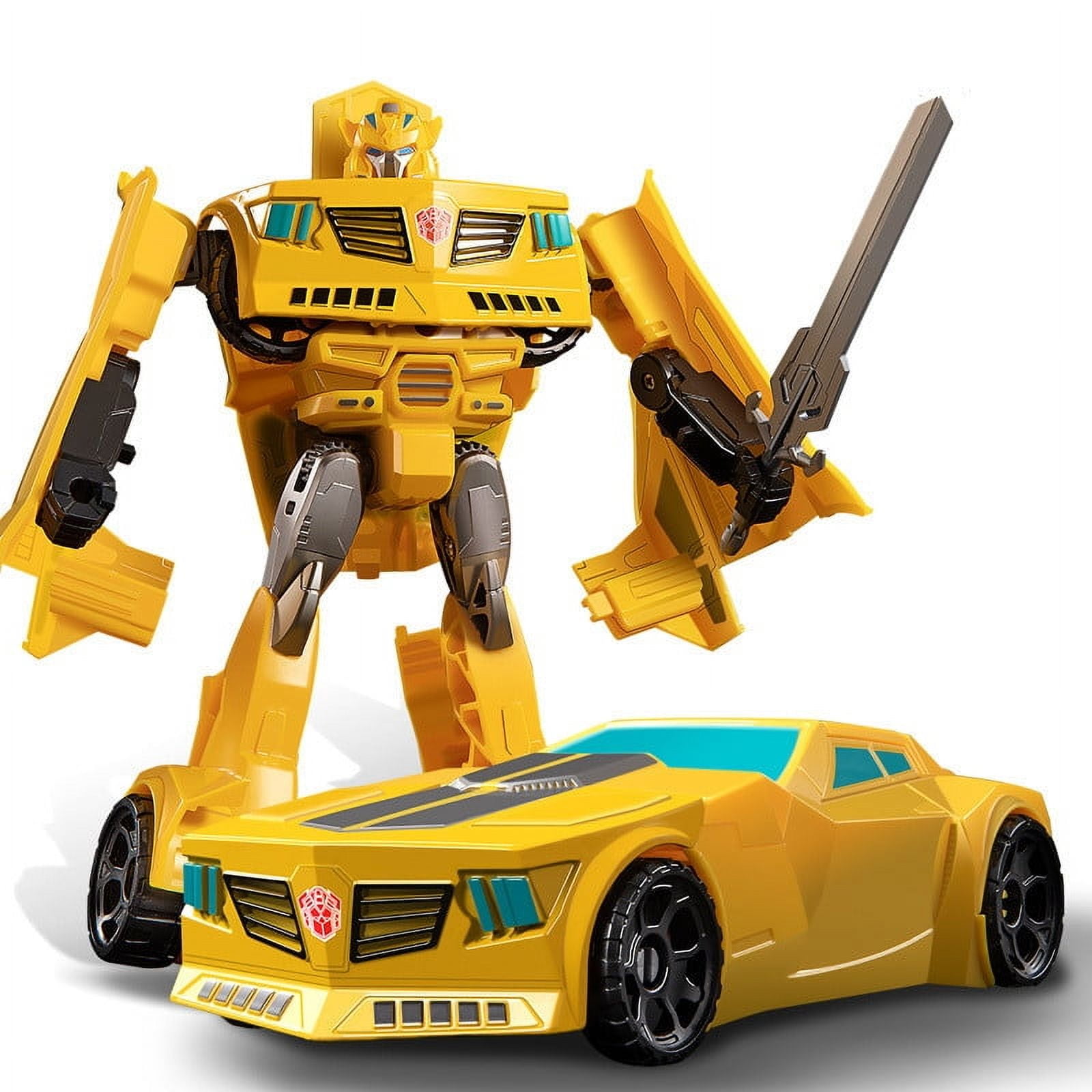6699 New 20CM Transformation Toy Anime Robot Car Action Figure Plastic ...