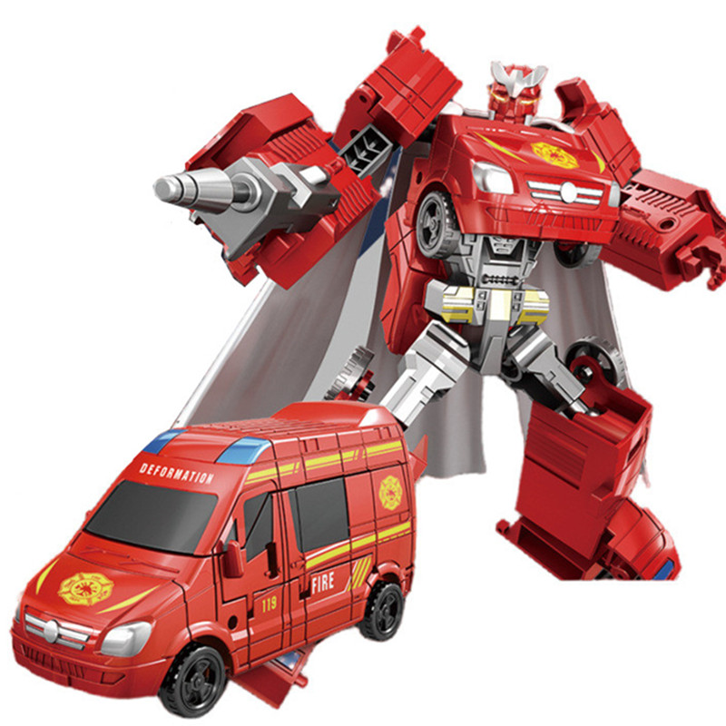 6699 New 20CM Transformation Toys Anime Robot Car Action Figure Plastic ...