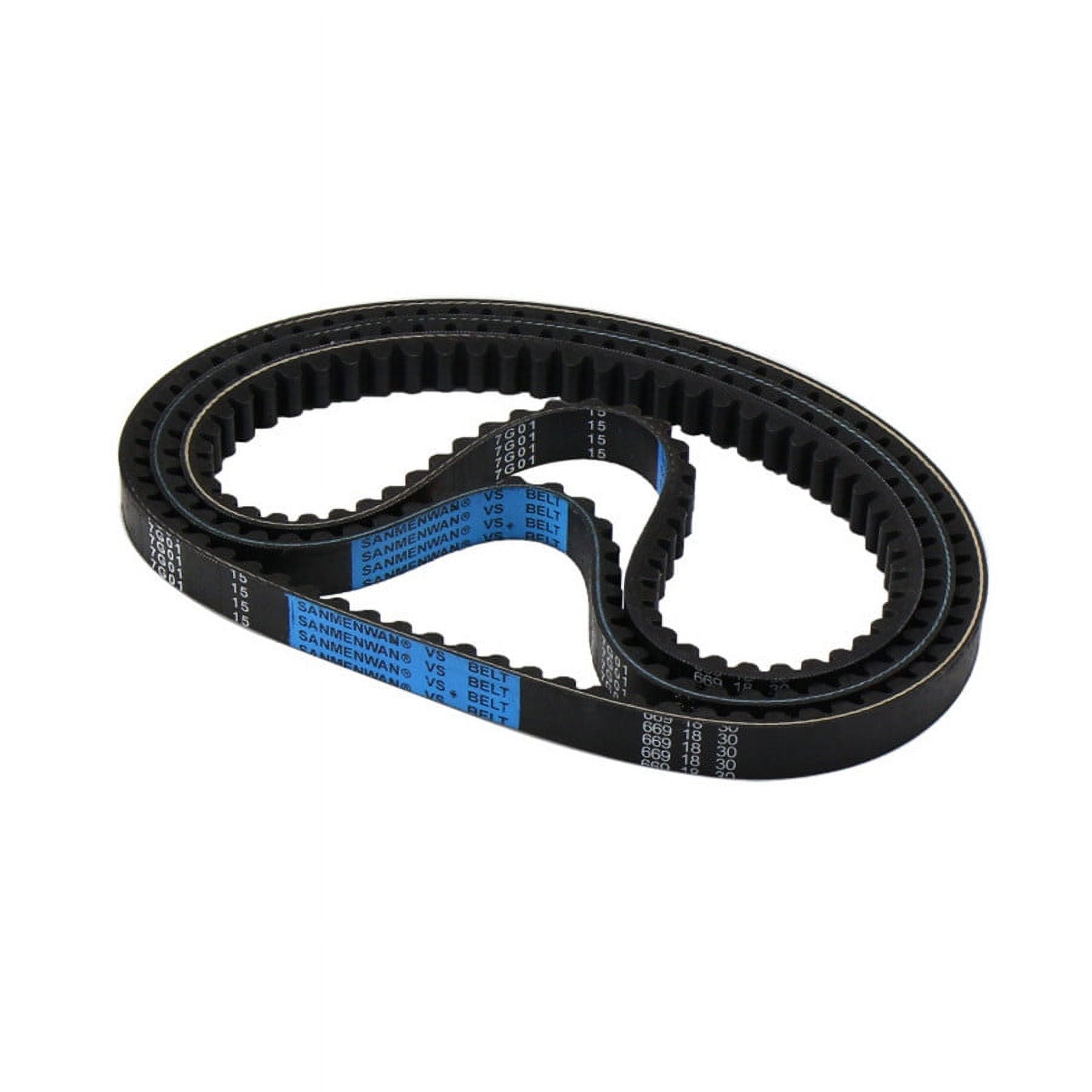 669mm 30° Groove Drive Belt 669-18-30 For GY6 49cc 50cc Scooters Mopeds ...