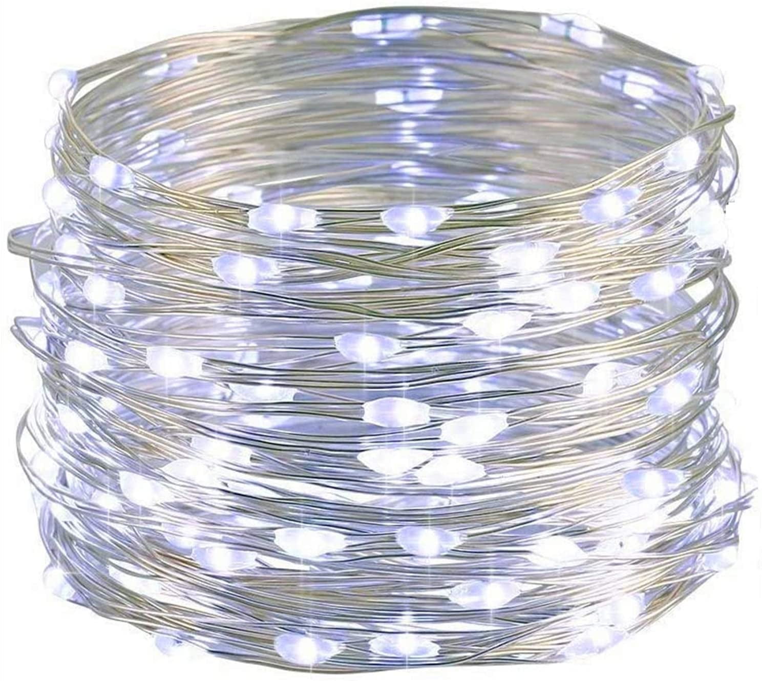 66FT 200 LED String Lights Indoor, Christmas String Lights USB Plug in ...