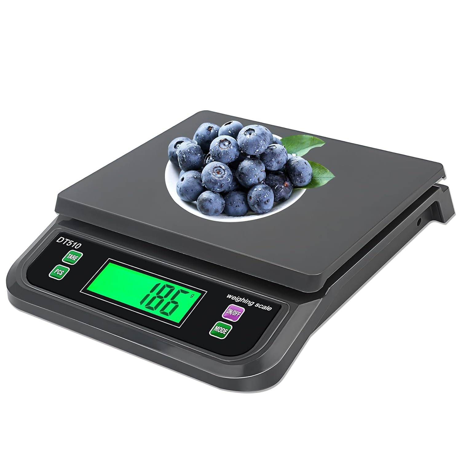 66LB 30kg Large Digital Kitchen Scale, with Tare and Prep Counting ...
