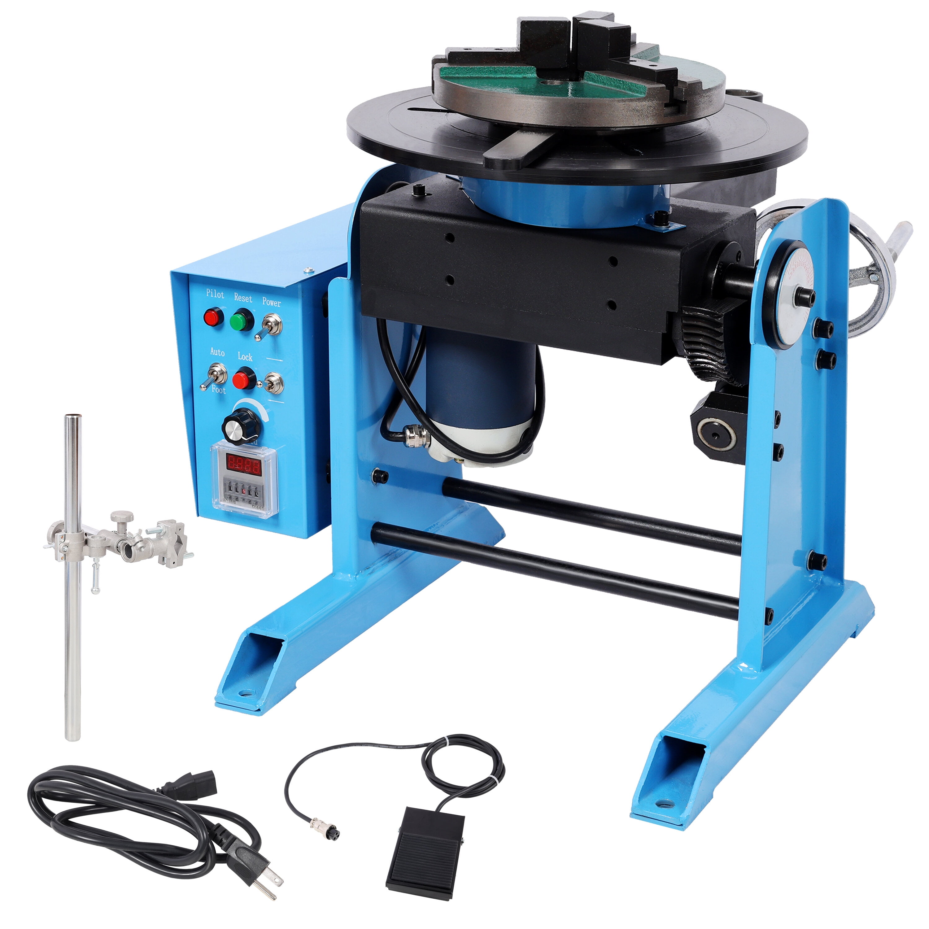 66LBS / 30KG Rotary Welding Positioner Turntable Table, 0-90° Heavy ...