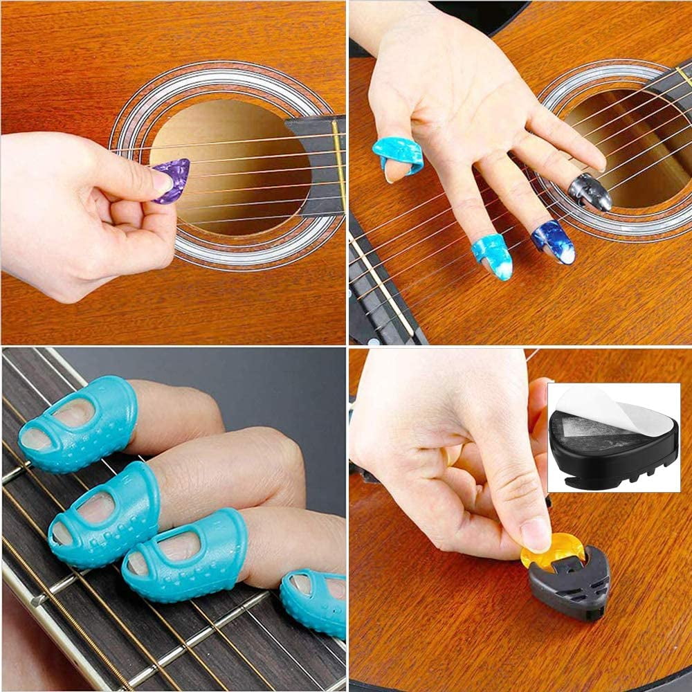 66PCS Guitar Accessories Kit, Acoustic Guitar Changing Tool, Including ...
