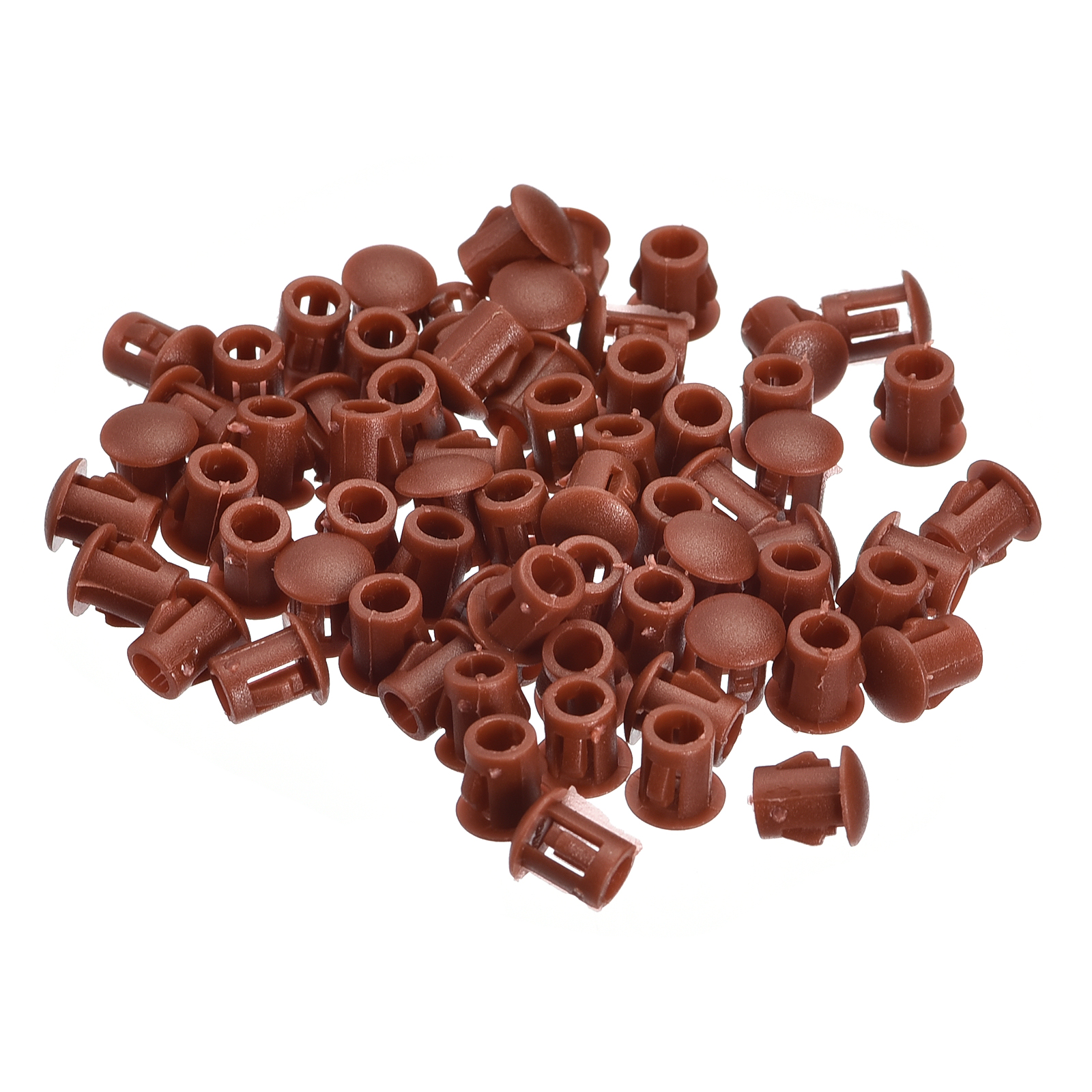 66Pack 5mm(13/64") Plastic Hole Plugs Panel Flush Type Knockout Locking ...