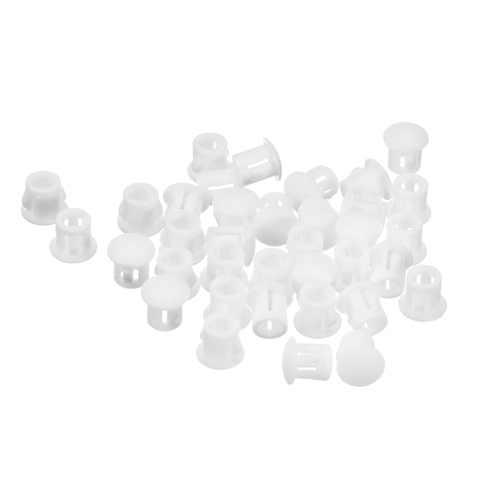 66Pack 5mm(13/64") Plastic Hole Plugs Panel Flush Type Knockout Locking ...