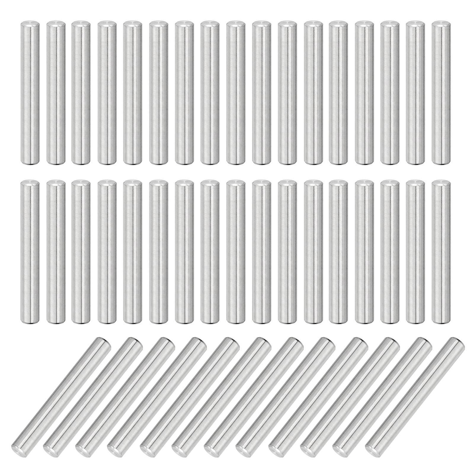 66Pcs Dowel Pin 4mm x 30mm Shelf Support Pin 304 Stainless Steel Shelf ...