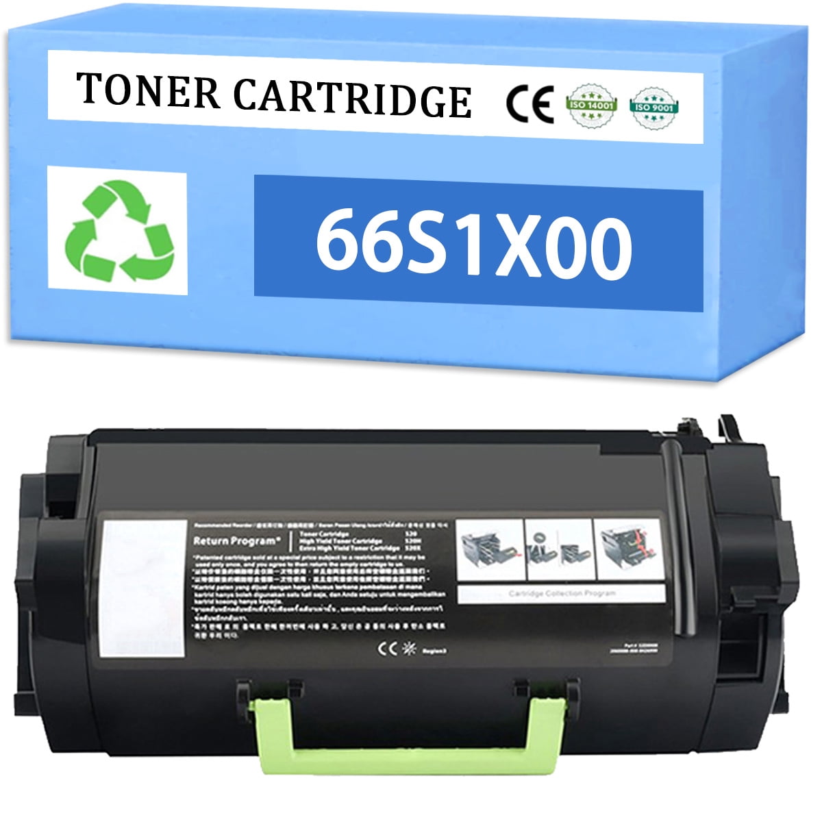 66S1X00 Toner Cartridge 31000 Pages MS631 MS632 MX632 Compatible for ...
