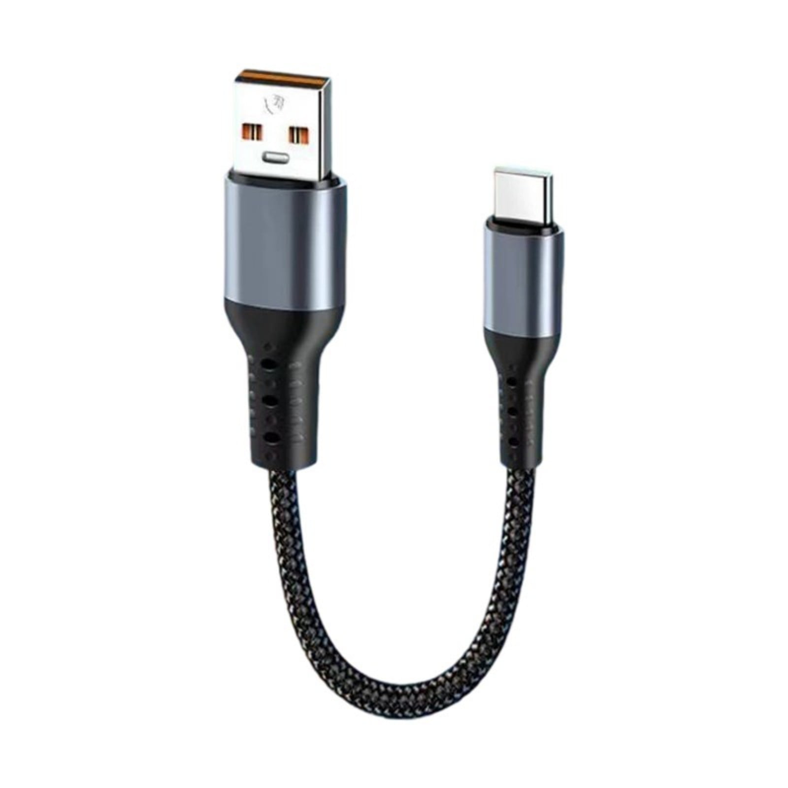 66W Short Data Cable Elbow USB To Type C/Type C To Type C Fast Charging ...