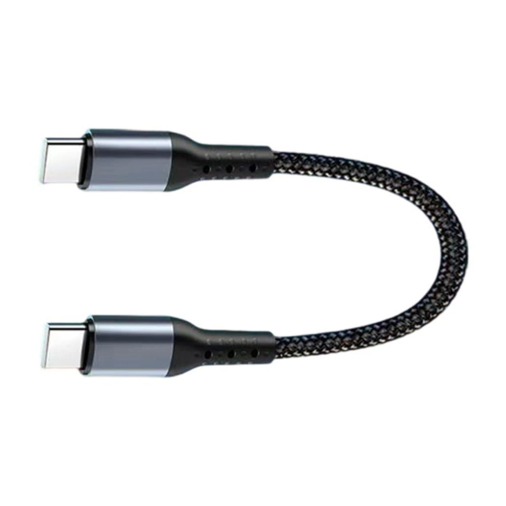 66W Short Data Cable Elbow USB To Type C/Type C To Type C Fast Charging ...