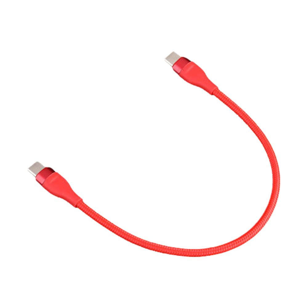 66W Short Type-C to Type-C PD Charge Cable - Portable 025m Data Cable ...