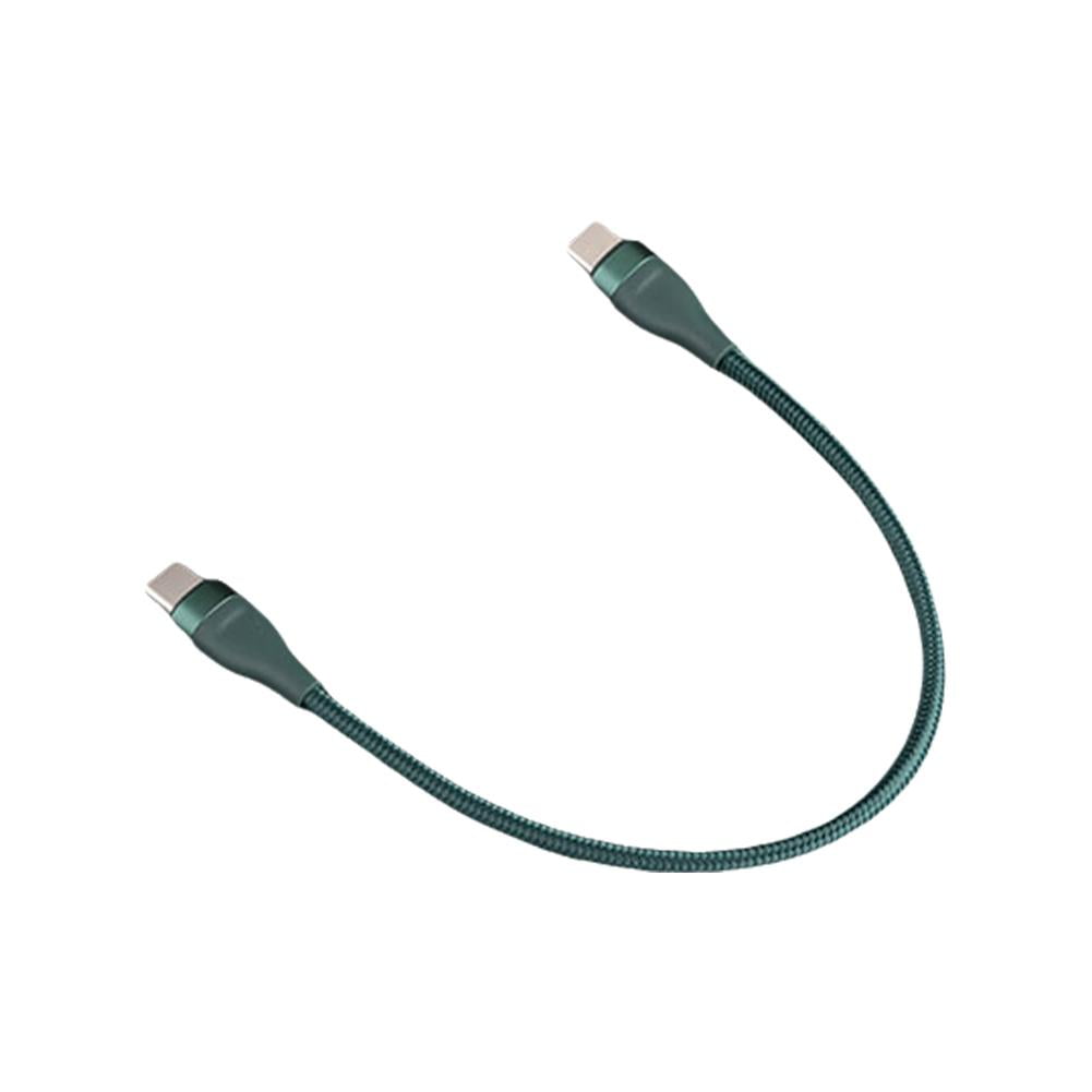 66W Short Type-C to Type-C PD Charge Cable - Portable 025m Data Cable