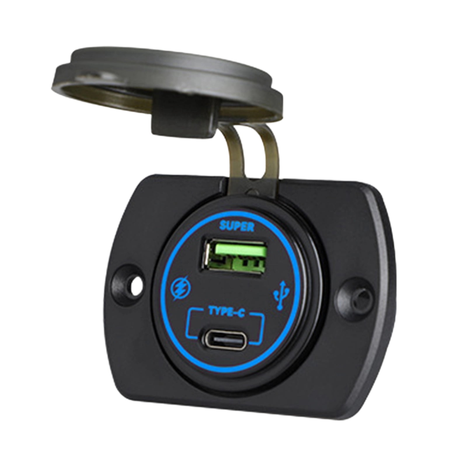66W USB PD3.0 Car with Ports for Phones and Tablets, 12V / 24V ...