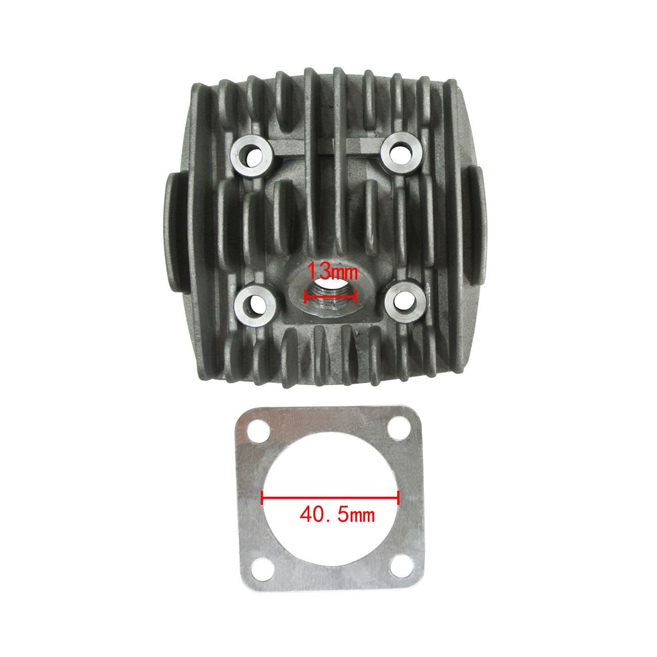 66cc 80cc 2 Stroke 415 chain Engine Motorized Bike Bicycle Parts - Cylinder Head Cover - Walmart.com