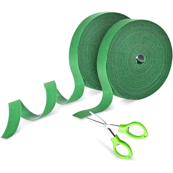 66ft Adjustable Plant Velcro Ties 20mm Wide, Thick Reusable Support ...