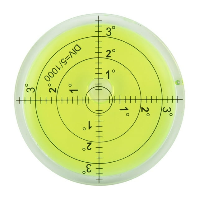 66mm Circular Bubble Level for Precision Measuring and Adjusting ...