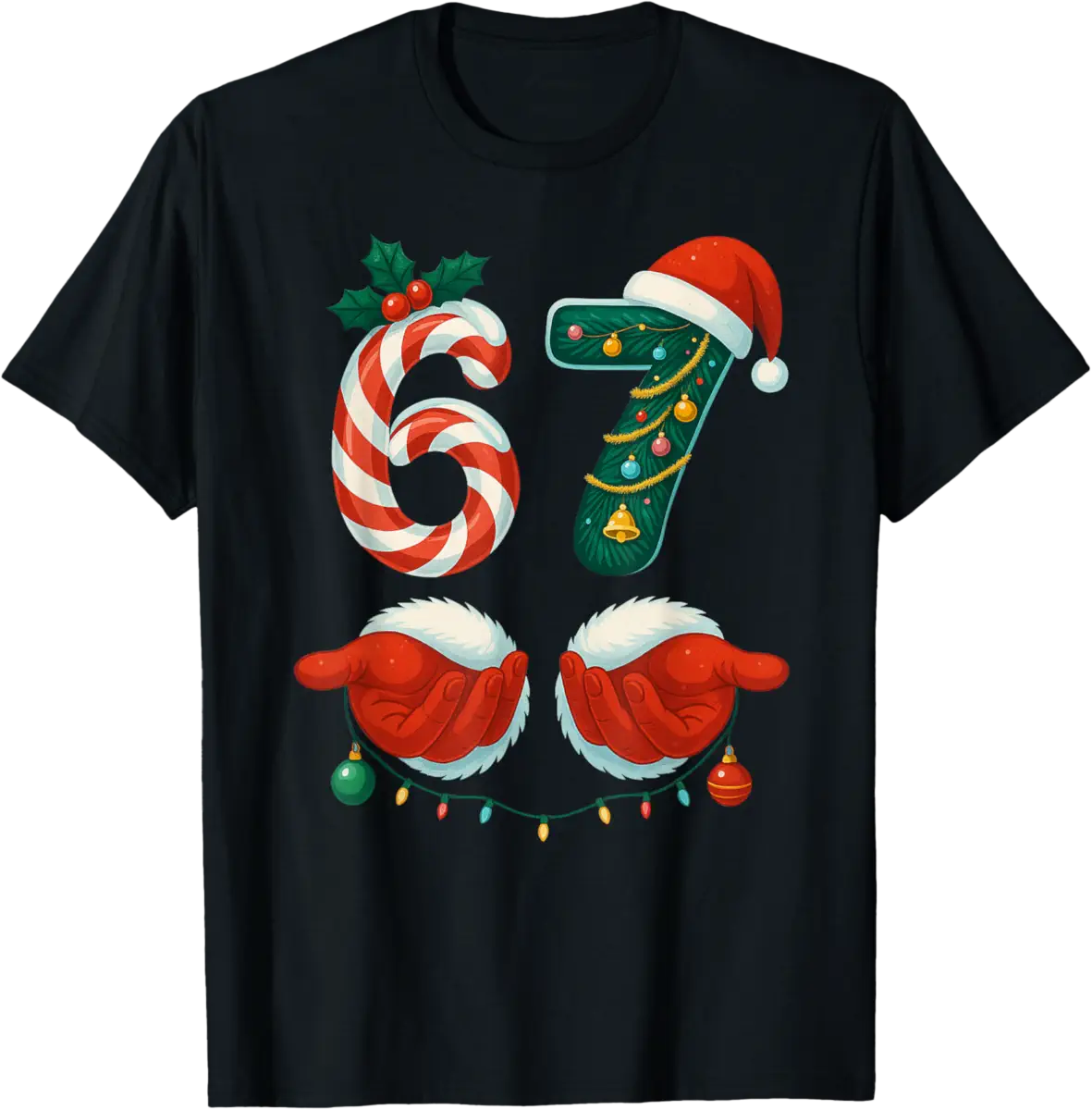 67 6 7 Pajamas Gen Alpha Slang T-Shirt Tshirt All Size S-5XL - Walmart.com