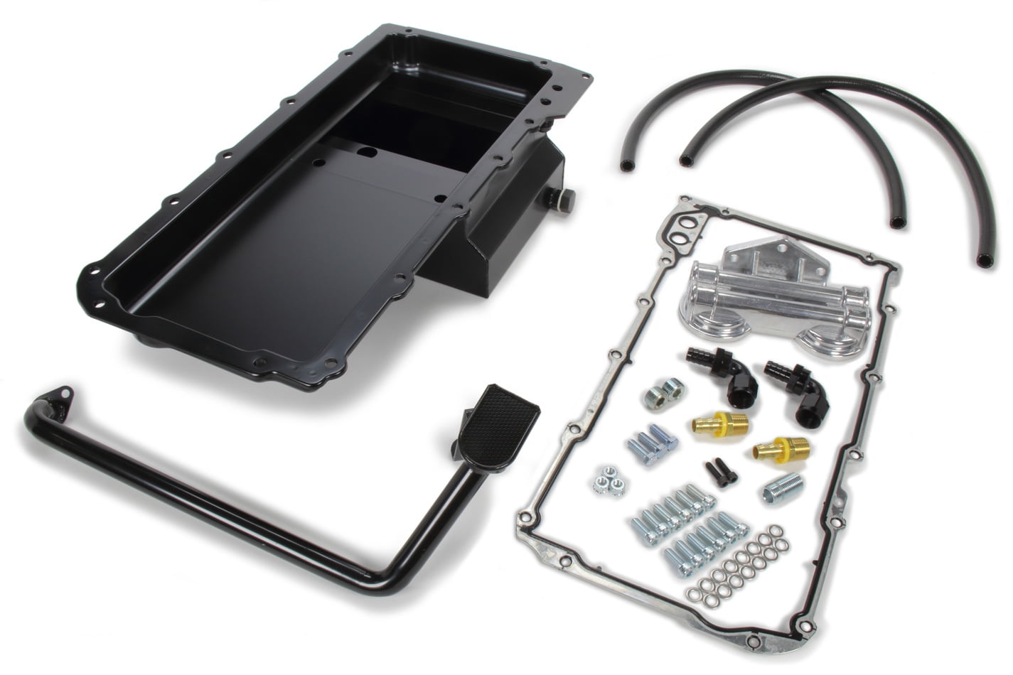 67-69 Camaro Black LS Swap Oil Pan/Filter Kit - Walmart.com