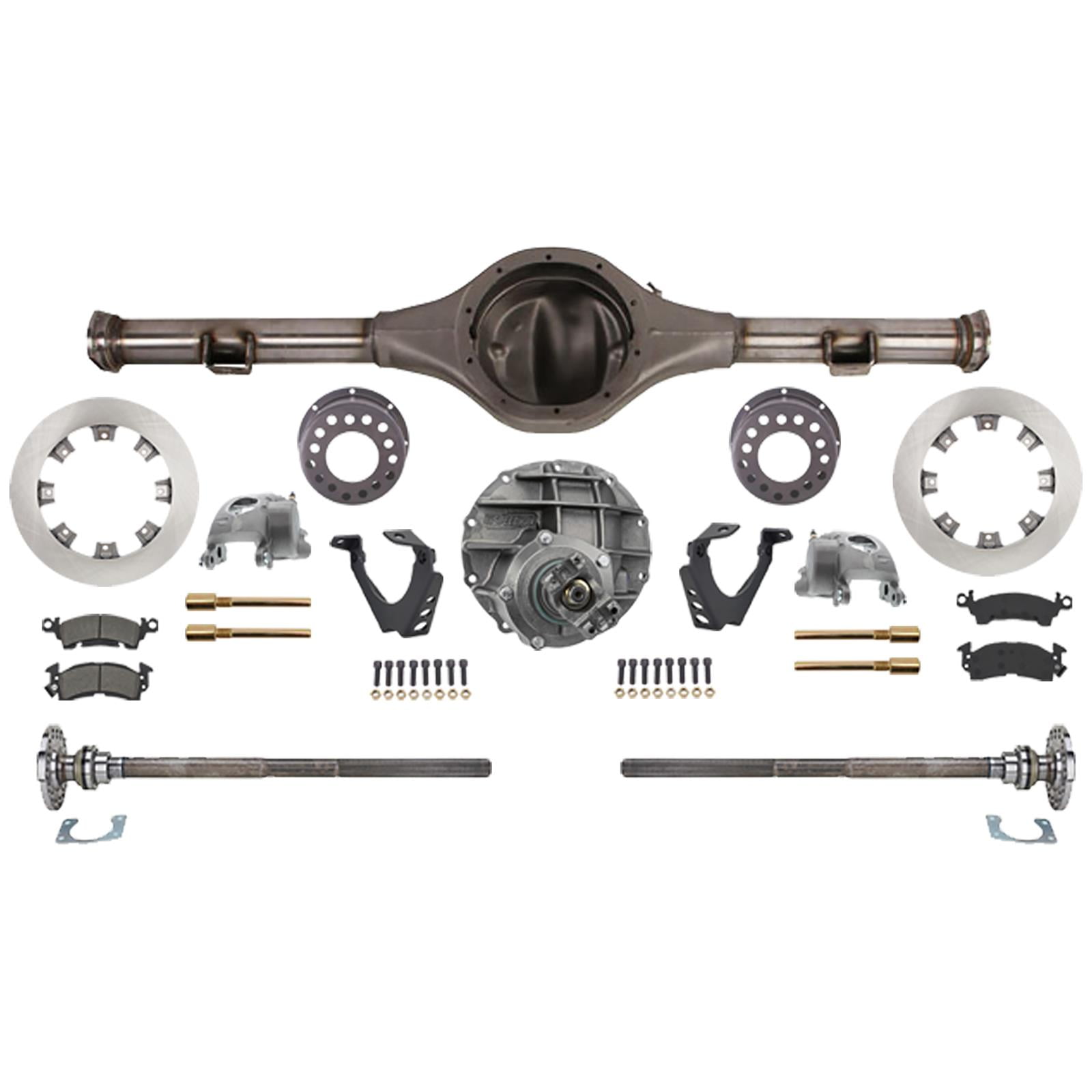 67-72 C10 Ford 9 Inch Rear End Swap Kit w/ Axles & Disc Brakes ...