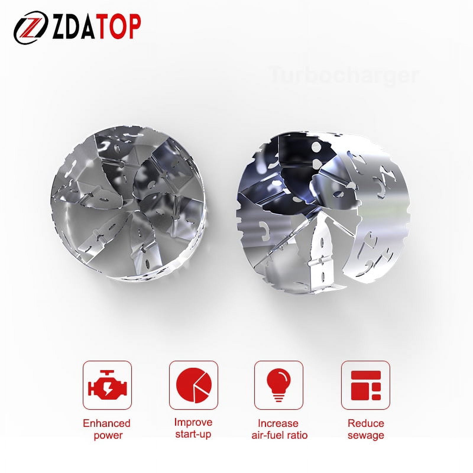 67-72MM-Car Machinery Turbocharger Economizer, Fuel Saver, Oil Accelerator, Improves Air-Fuel ...