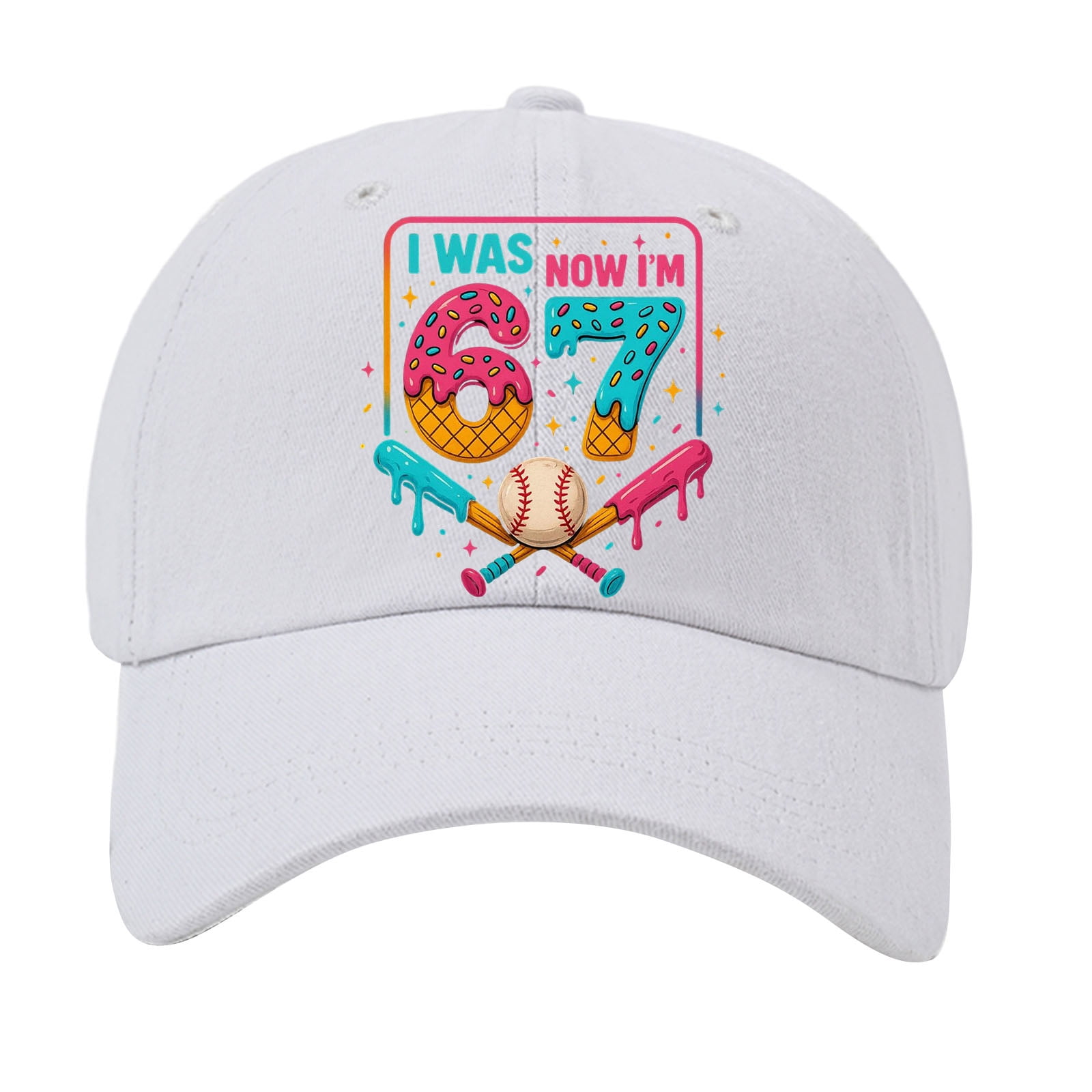 67 Accessories Meme Ice Cream Drip Funny 4489 Teen Six Seven Cap Slang ...