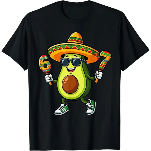 67 Avocado 6 7 Funny Cool Six Seven Meme Boys Teen T-Shirt - Walmart.com