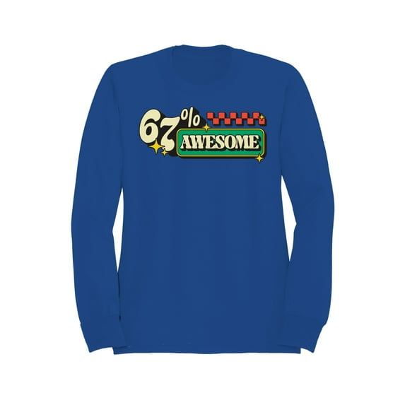 67% Awesome Retro Star Design Men's Sweatshirt - Walmart.com