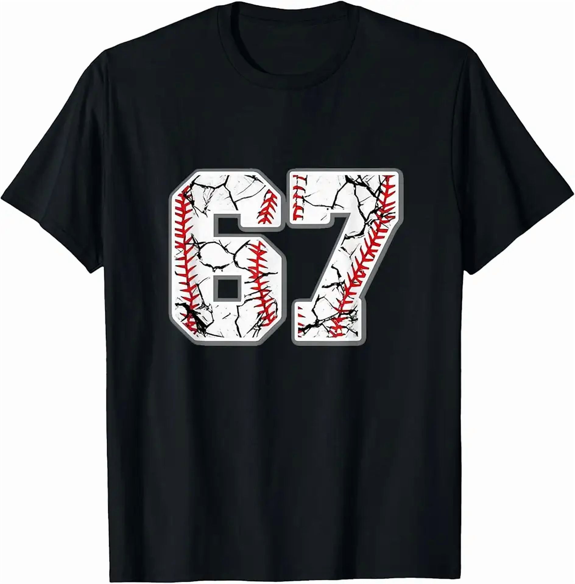 67 Baseball Number 67 Player 67th Birthday T-Shirt - Walmart.com