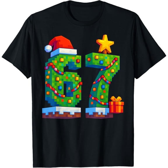 67 Nutcracker Six Seven Meme Christmas 6 7 Teens Kids T-Shirt - Walmart.com