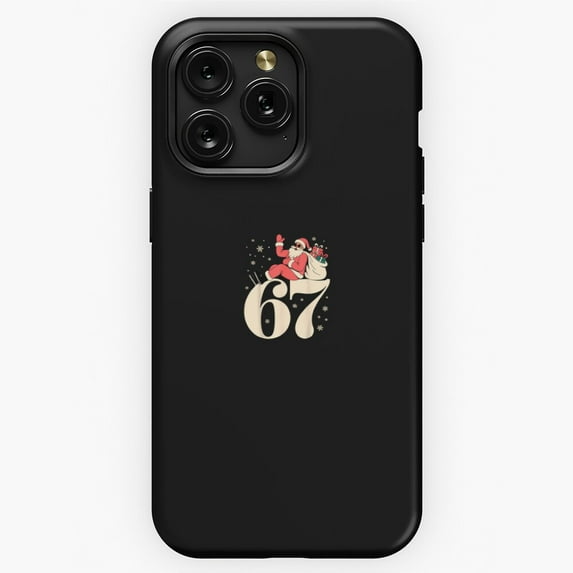67 Christmas Gen Alpha Meme Slang Humor iPhone Case 17 16 15 14 13 12 ...