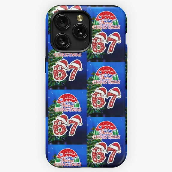67 Christmas Number Meme Gen Alpha Slang iPhone Case 17 11 12 13 14 15 ...