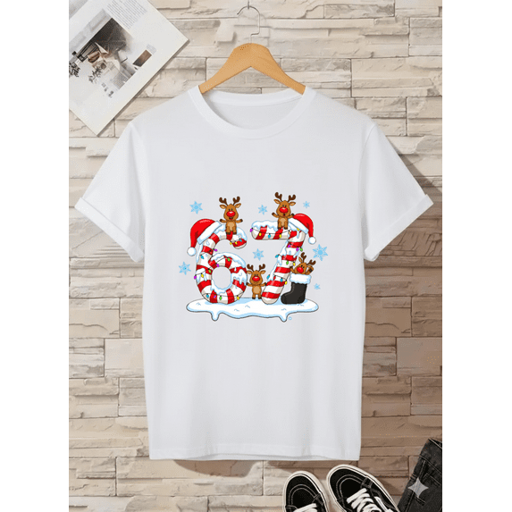67 Christmas Six Seven Meme Pajamas Holiday Gen Alpha Fun Unisex T ...
