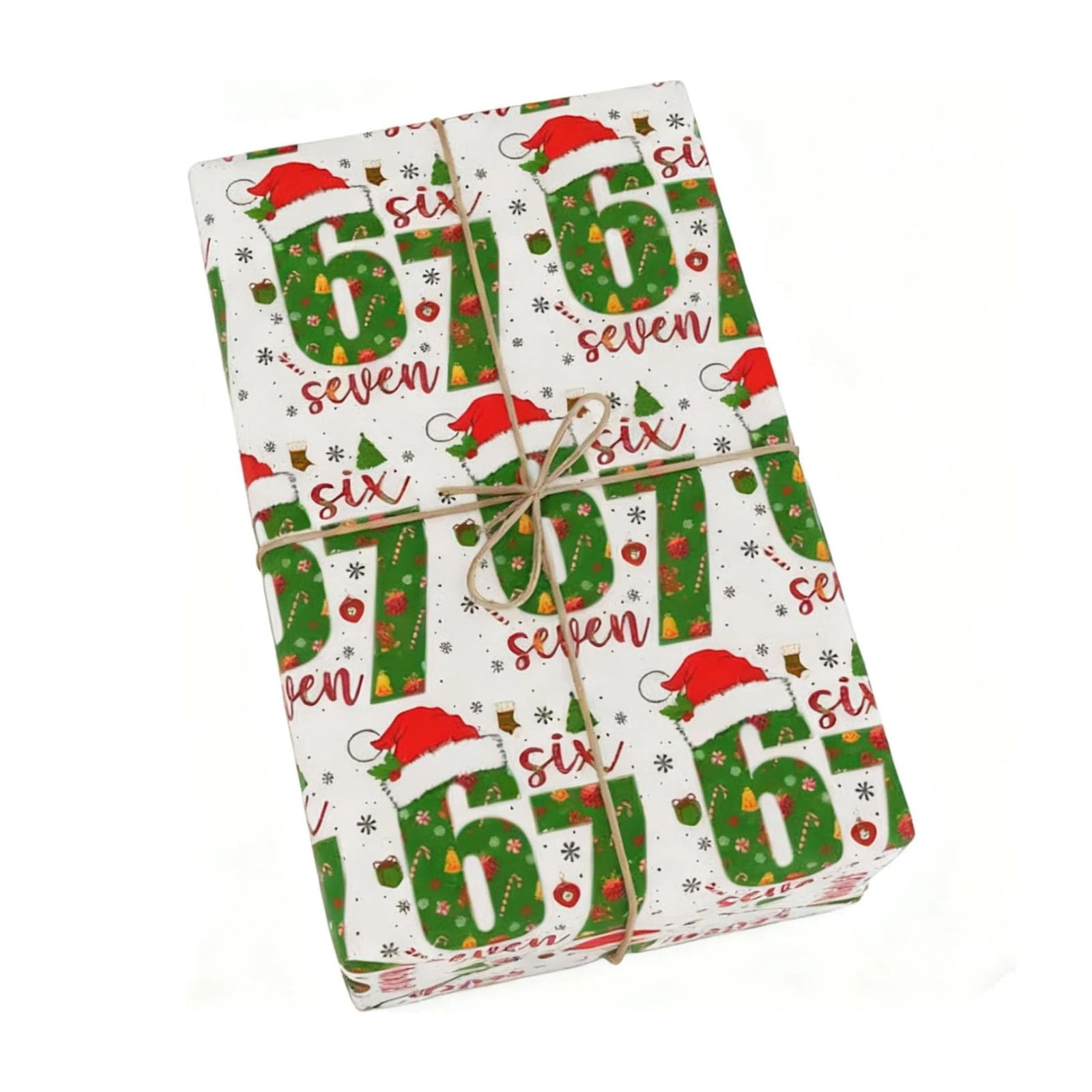 67 Christmas Wrapping Paper,67 wrapping paper,Funny Gift Idea, Holiday ...