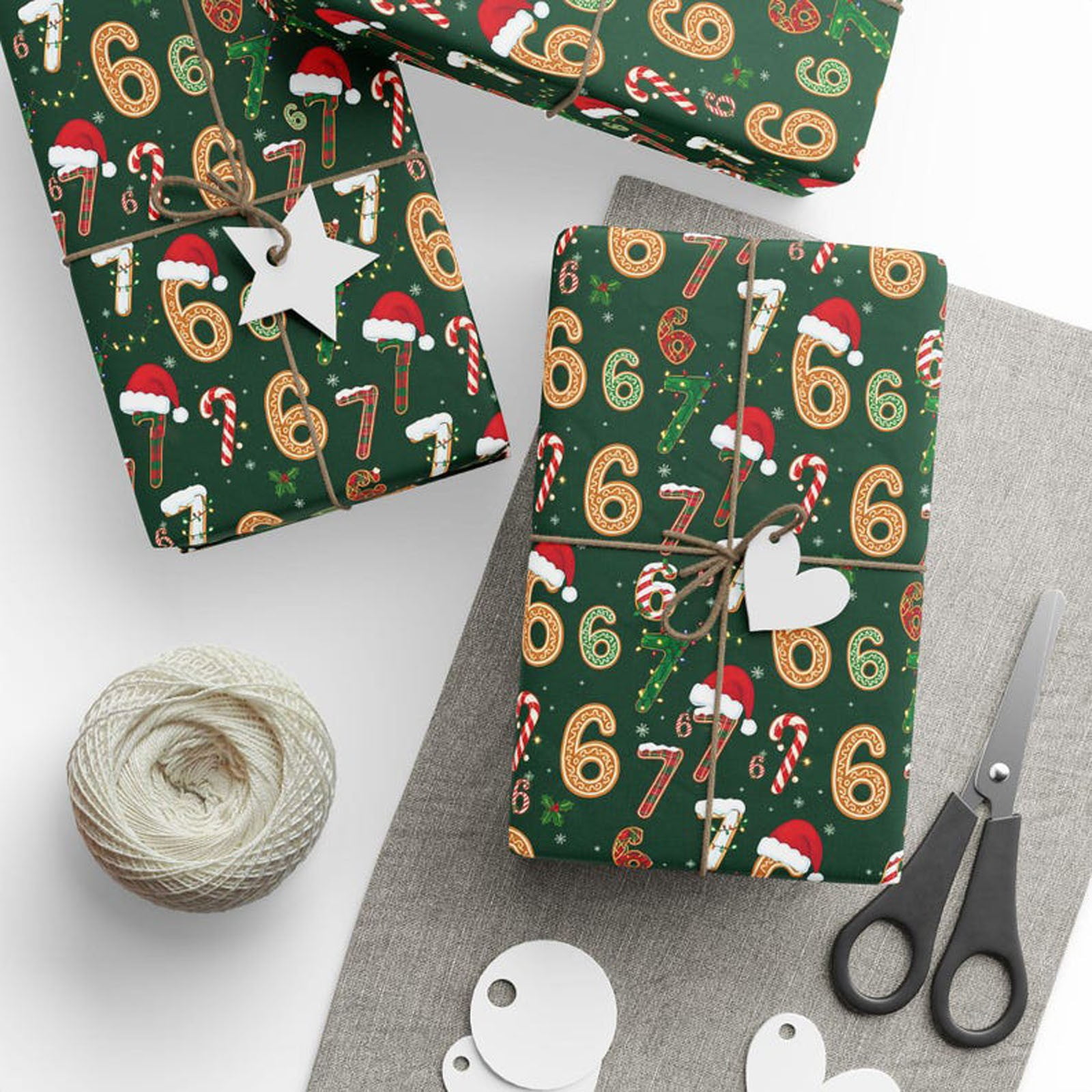67 Christmas Wrapping Paper – Funny 67 Meme Gift Wrap for Holiday ...